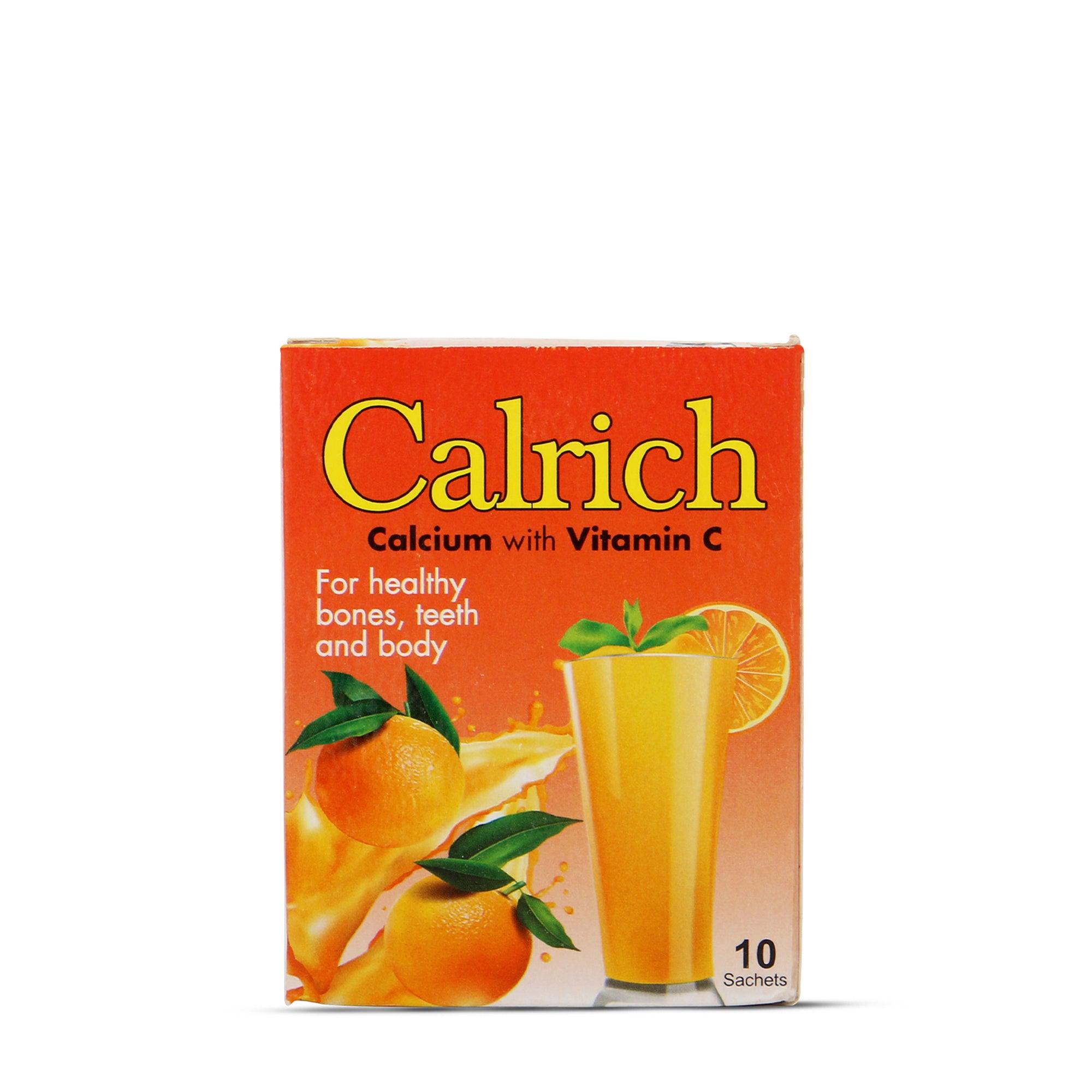 Calrich Sachet – Advanced Calcium, Vitamin D3 & Magnesium for Strong ...