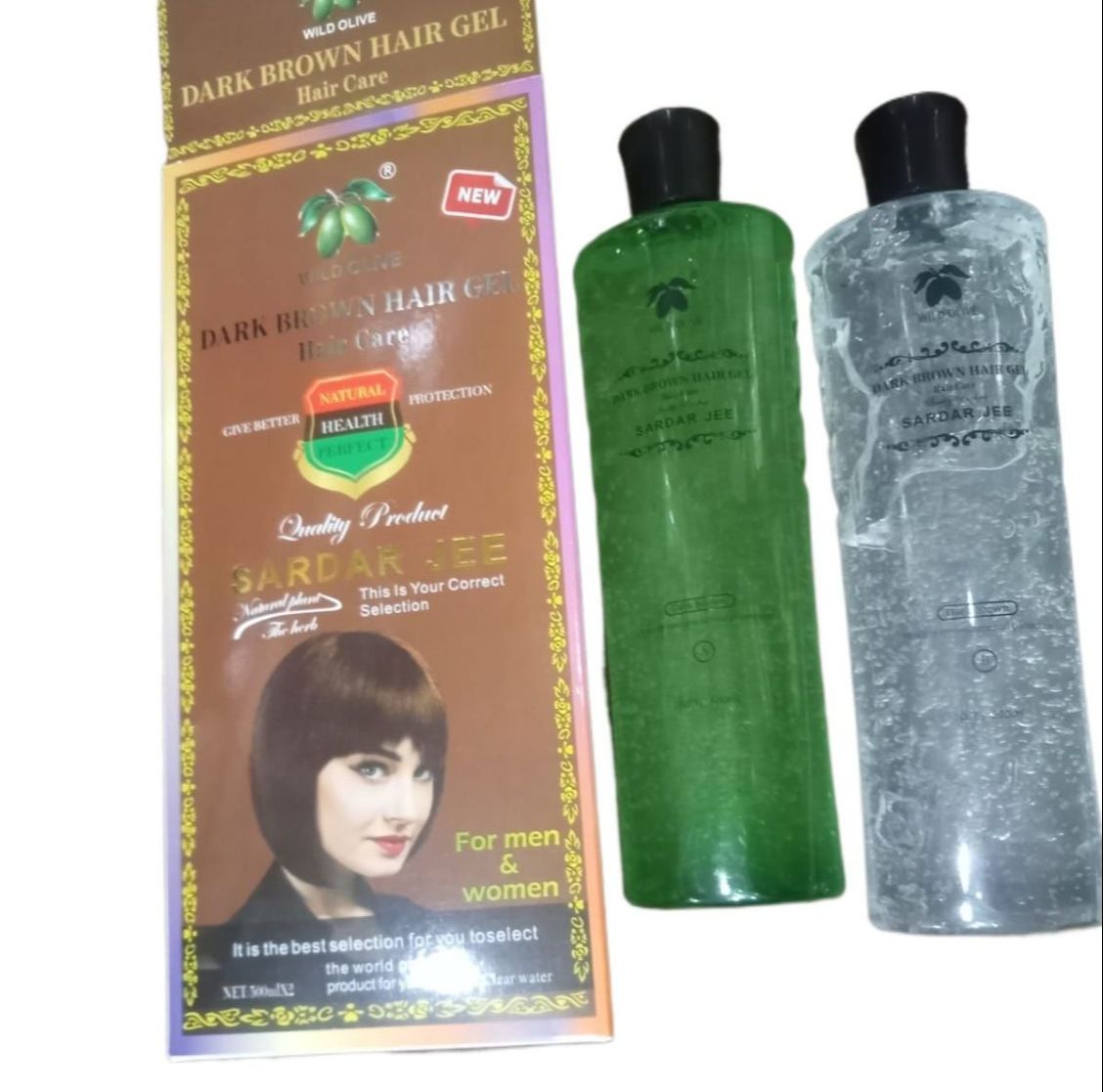 Sardar Jee Dark Brown Hair Color Gel SARDAR JEE EASY DYEING COLOURING ...