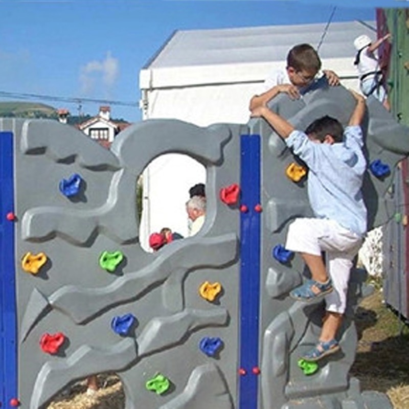1pc Plastic Climbing Rock Wall Stones Random Color Climbing Frame Hand ...