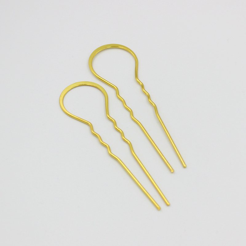 10pcs Vintage 105mm Large Wavy Crink U Shaped Metal Hair Pin Pins Hair ...