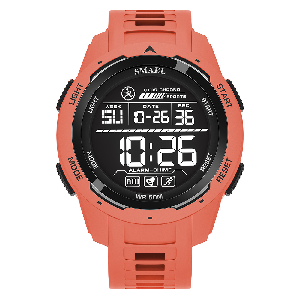 SMAEL Brand Men Electronics Watch Outdoor Sports Waterproof Big Dial ...