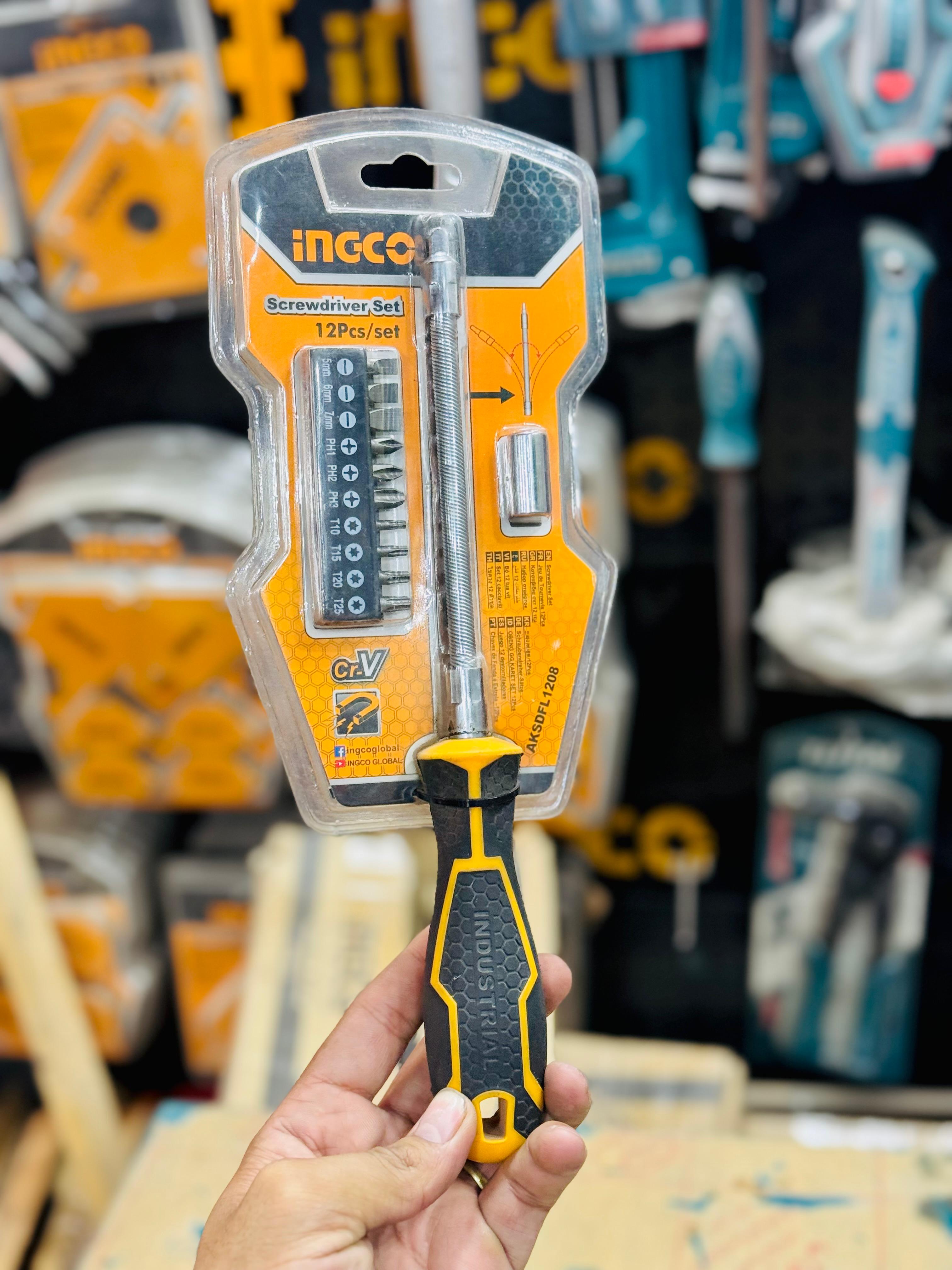 INGCO 12 PCS Screwdriver Set #screwdriver #ingco | Daraz.pk