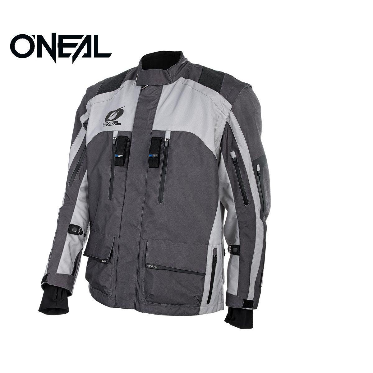 ONeal BAJA Racing/Street/Enduro Motorcycle Jacket, Grey ONeal Biker ...