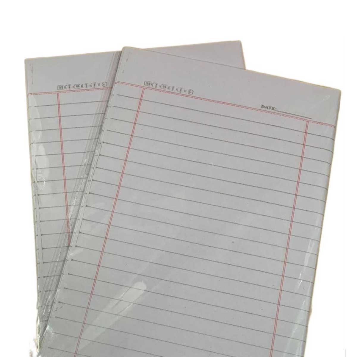 PACK OF 2 Writing Paper Sheets Pack of 48 SHEETS / Dasta (72 PAGES ...