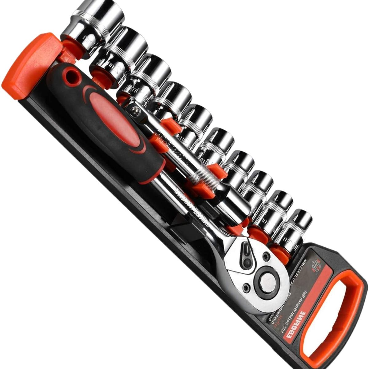 Heavy Duty 12pcs Spanner Socket 1/2 Inch Drive Socket Set Ratchet ...