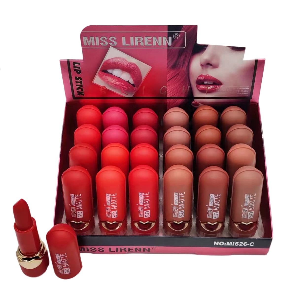 Mix and Match: Miss Lirenn Lipstick Sets Available in (1, 2 & 6) Packs ...