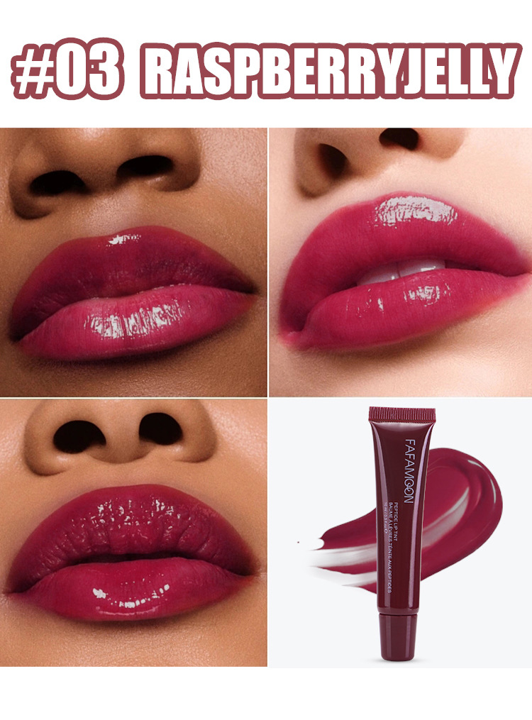 FAFAMOON Peptide Lip Gloss – Long-Lasting, Moisturizing, Non-Stick, No ...