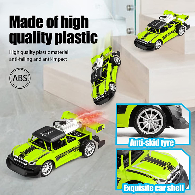 Remote Control Rock Monster Car with Lights & Flame Spray Function ...