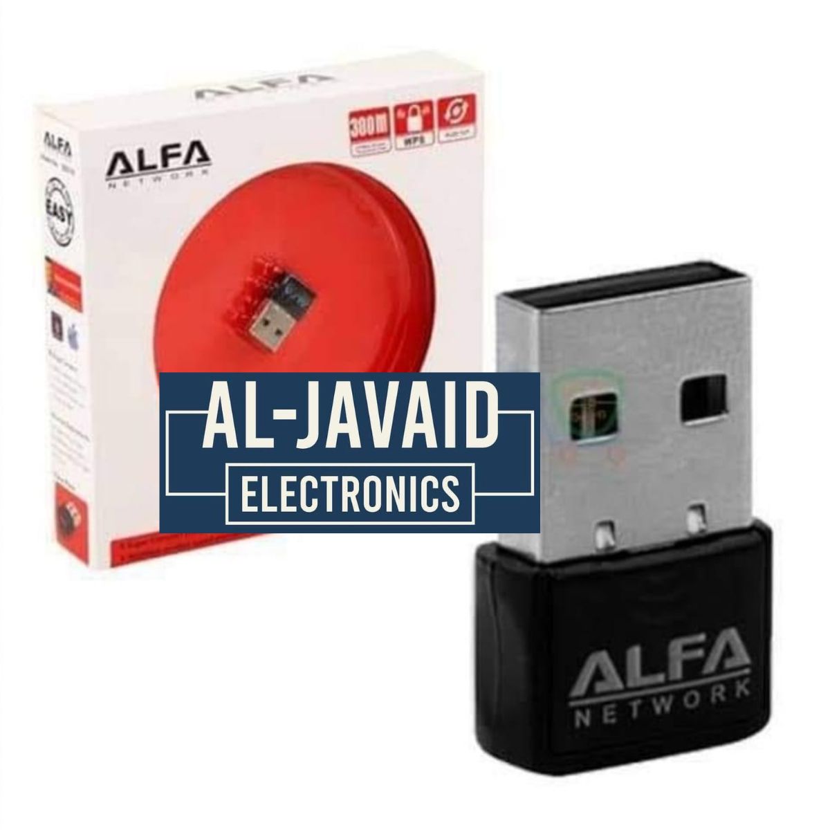 Alfa Mini Wifi Adapter/Catcher 300-Mbps Alfa Usb LAN Card For Computer ...