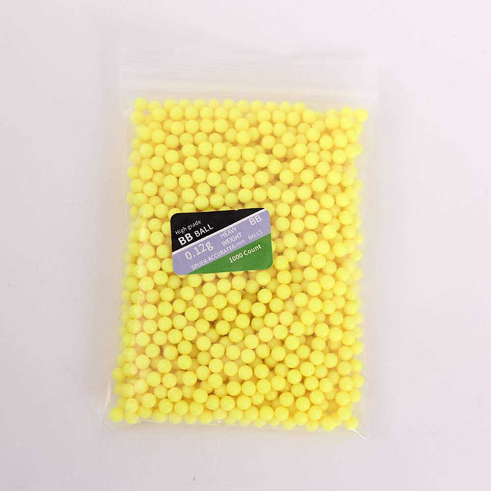SAKURA Airsoft 1000 Rounds 0.12g BB Ball Strikeball 6mm Paintball ...