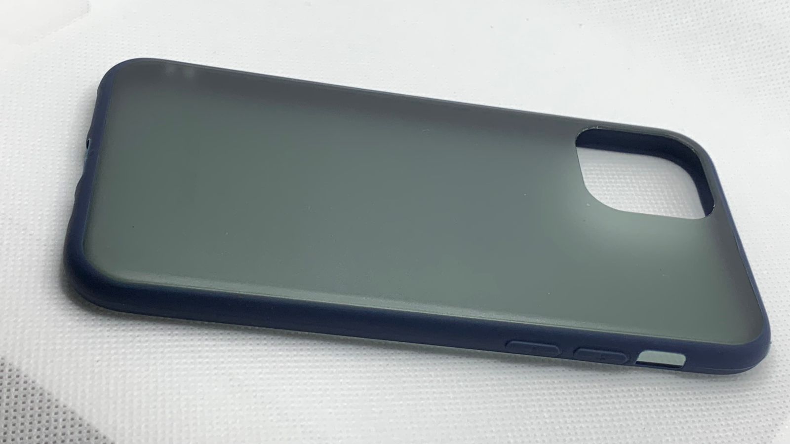 Iphne 11 pro Color Border Waterproof Protective transparent Design Back ...