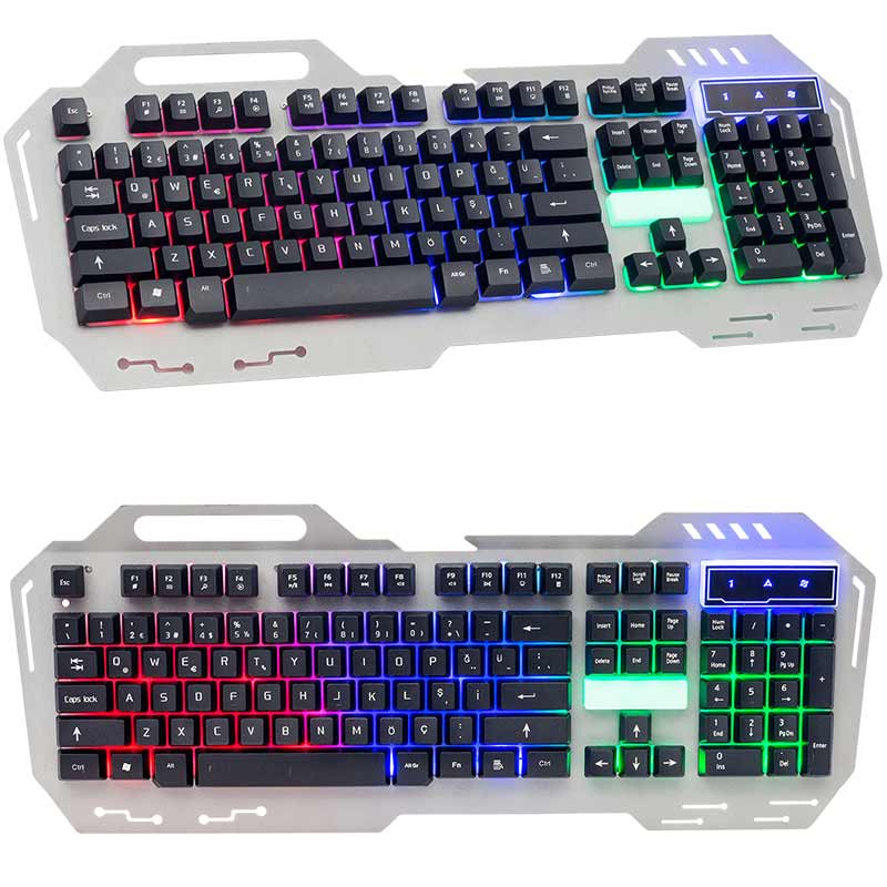 HUNTER PRO RGB Back Light Gaming USB WIRED Keyboard | Daraz.pk
