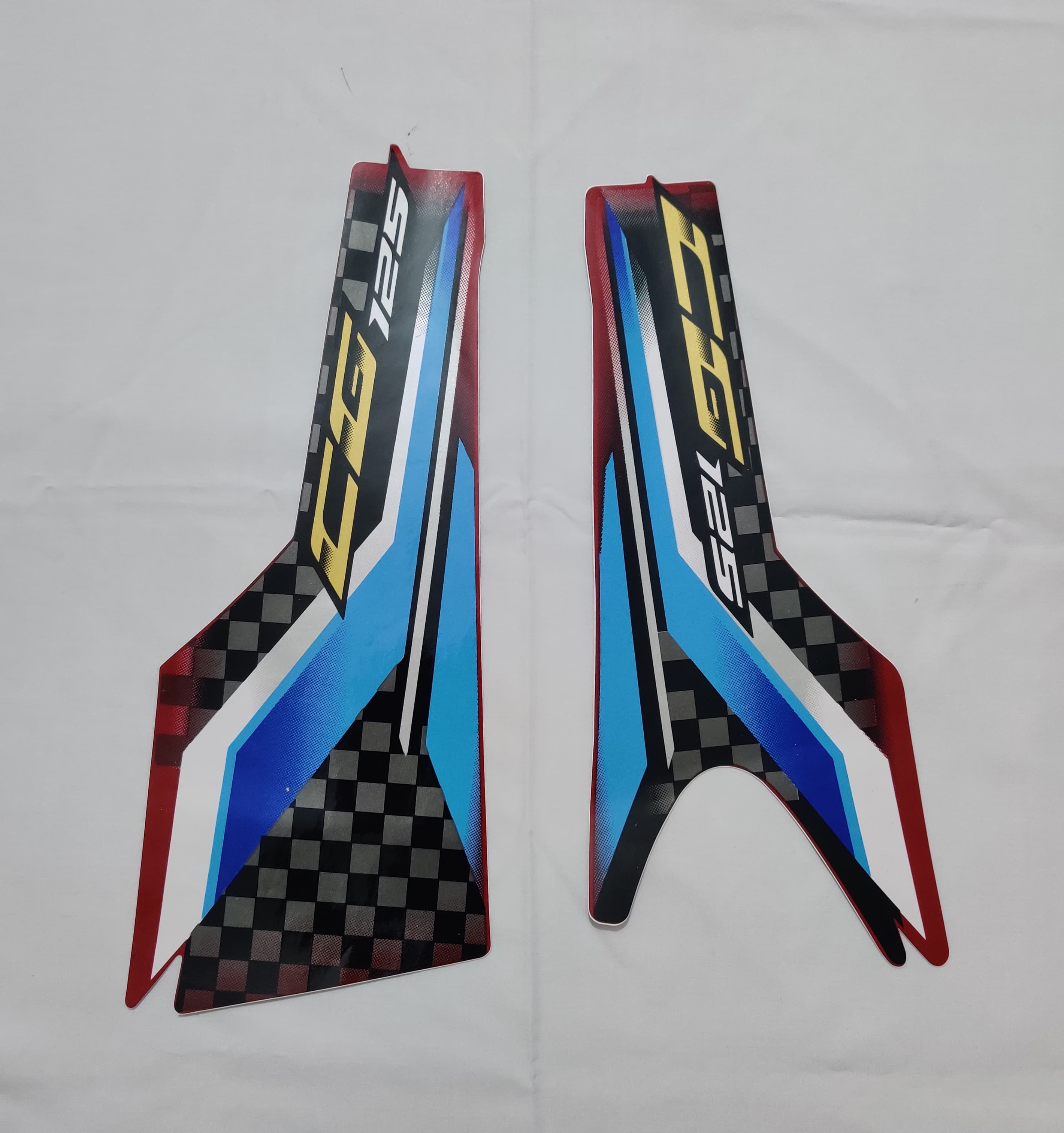 TANKI TAPA Sticker 2024 Model for Honda CG_125 (COMPLETE SET) | Daraz.pk