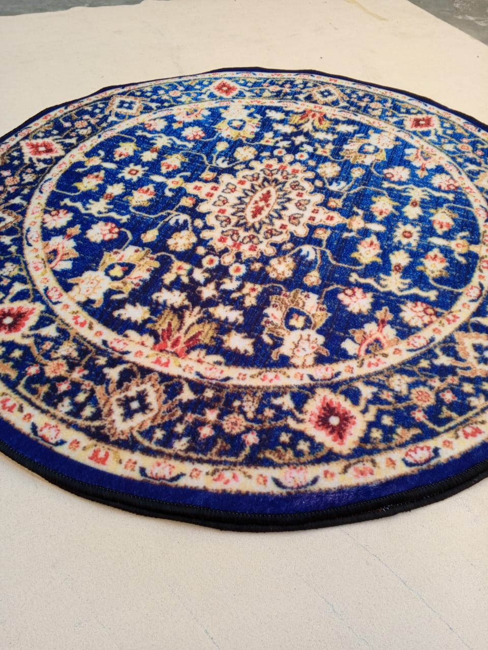 Living Room Carpet 4ft x 6ft, Digital Printed Polyester Microfiber Rug ...