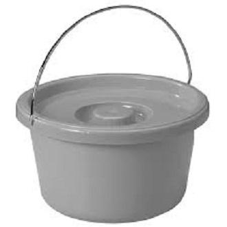 Commode Bucket Commode pot round Commode Wheelchair bowl Round with ...