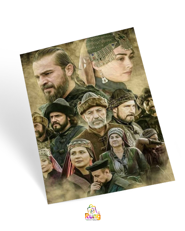 Dirilis Ertugrul poster | Daraz.pk