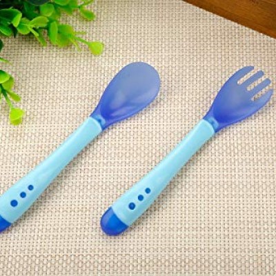 29. Baby's Choice Temperature Sensing Spoon And Fork Set | Daraz.pk