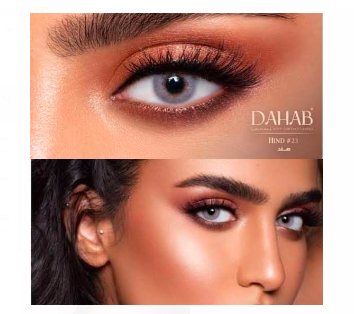 Shade Name Dahab Hind Eye Contact Lens Eye Care Color Lens | Daraz.pk