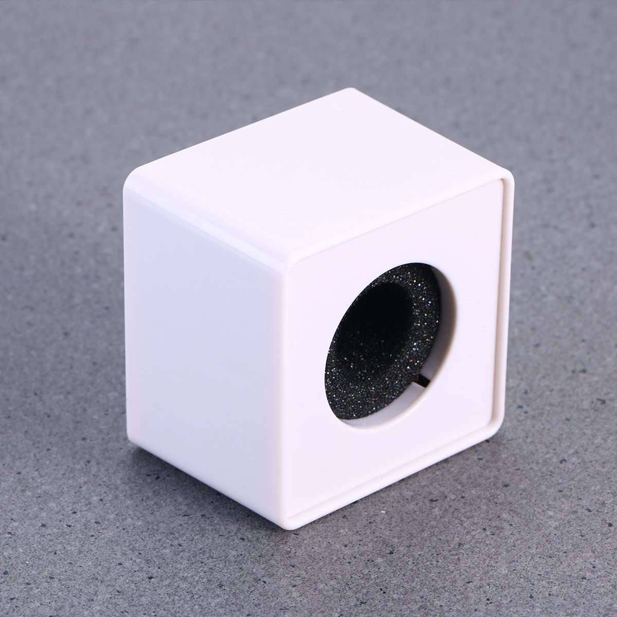 Portable ABS Injection Molding Square Cube Shaped Interview Mic ...
