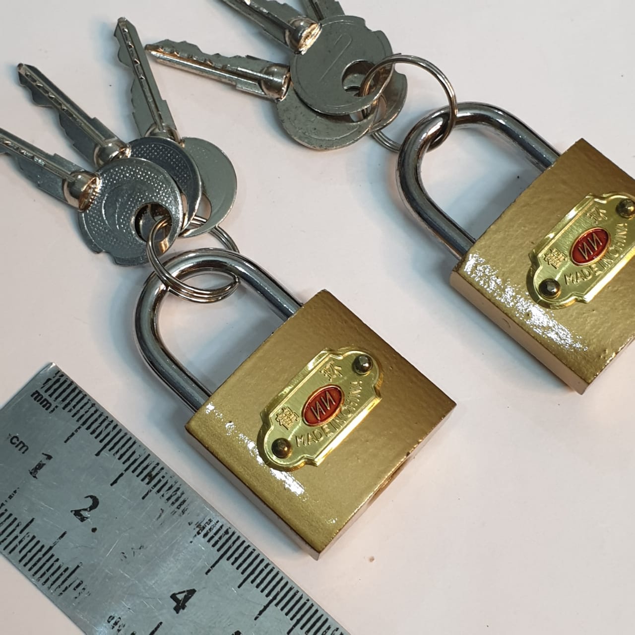 Pack of 2 Key Lock for Drawer | Money Bank | Bags | Jewellery Box and ...
