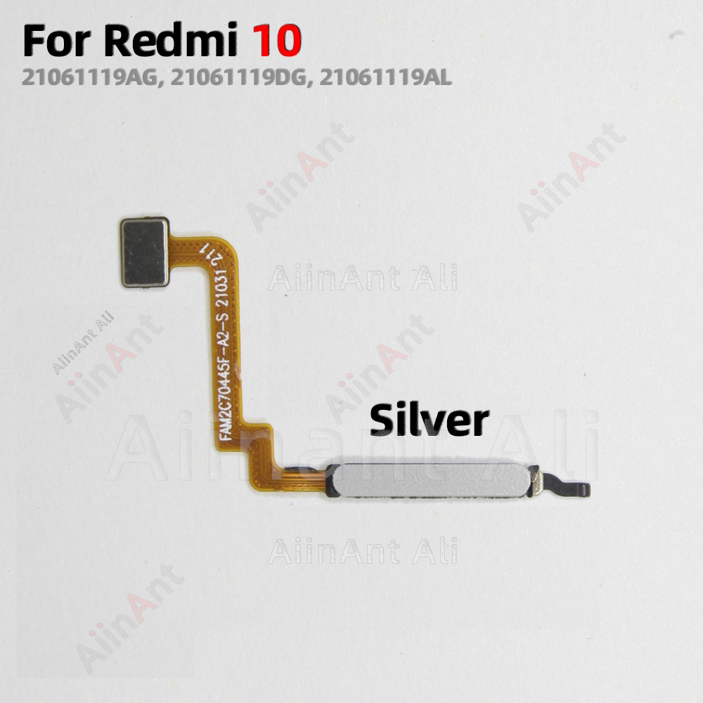 Home Side Power Button Touch ID Fingerprint Sensor Finger Scanner Flex ...