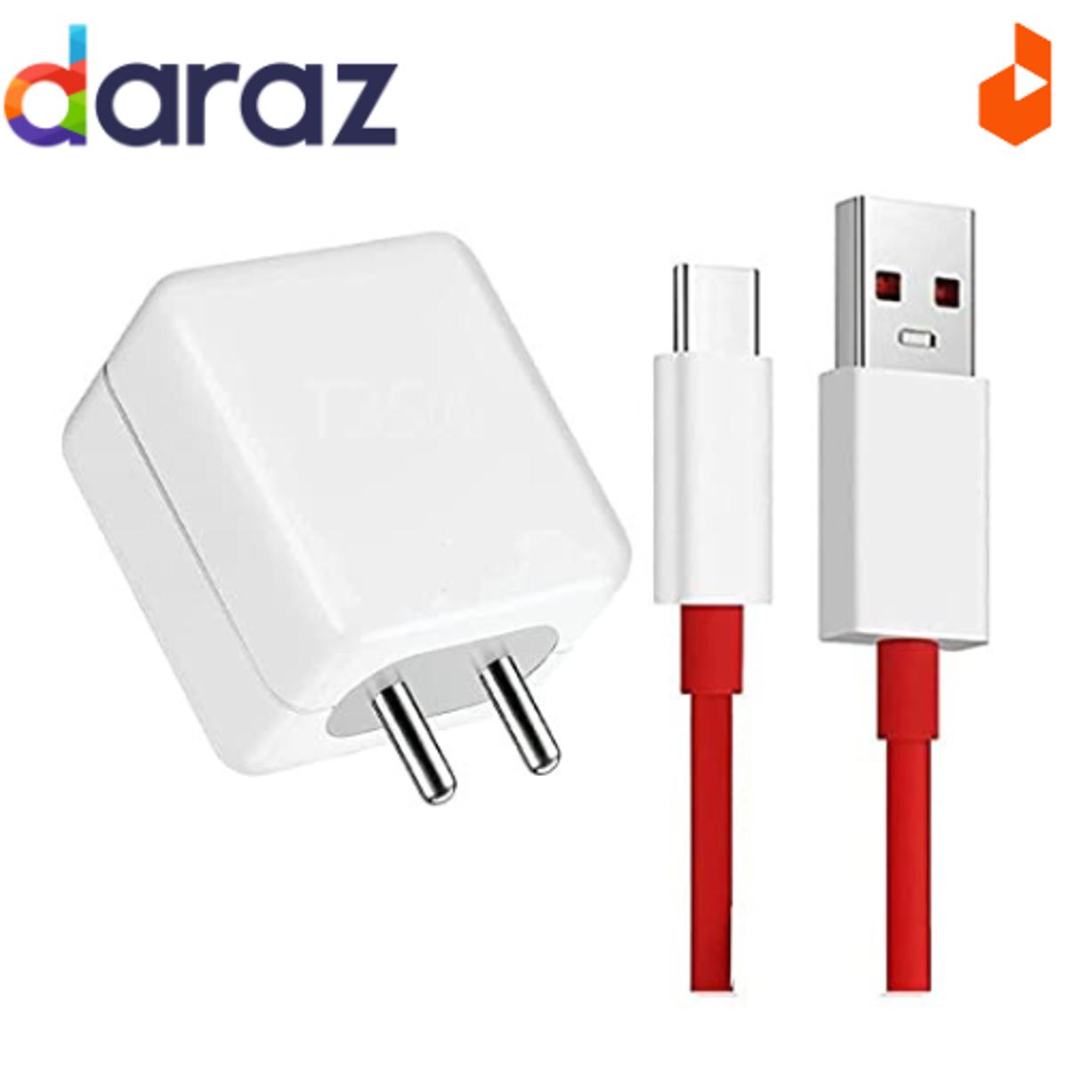 Oppo_Reno SUPER-VOOC 65W Super VOOC Charger with Type C Cable for Warp ...