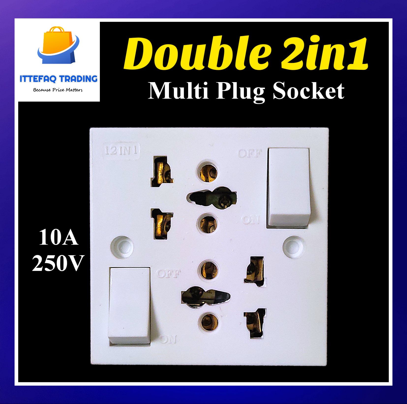 Universal Multi-functional Double Multi Plug Wall Power Socket Double China Fitting Sheet China ...