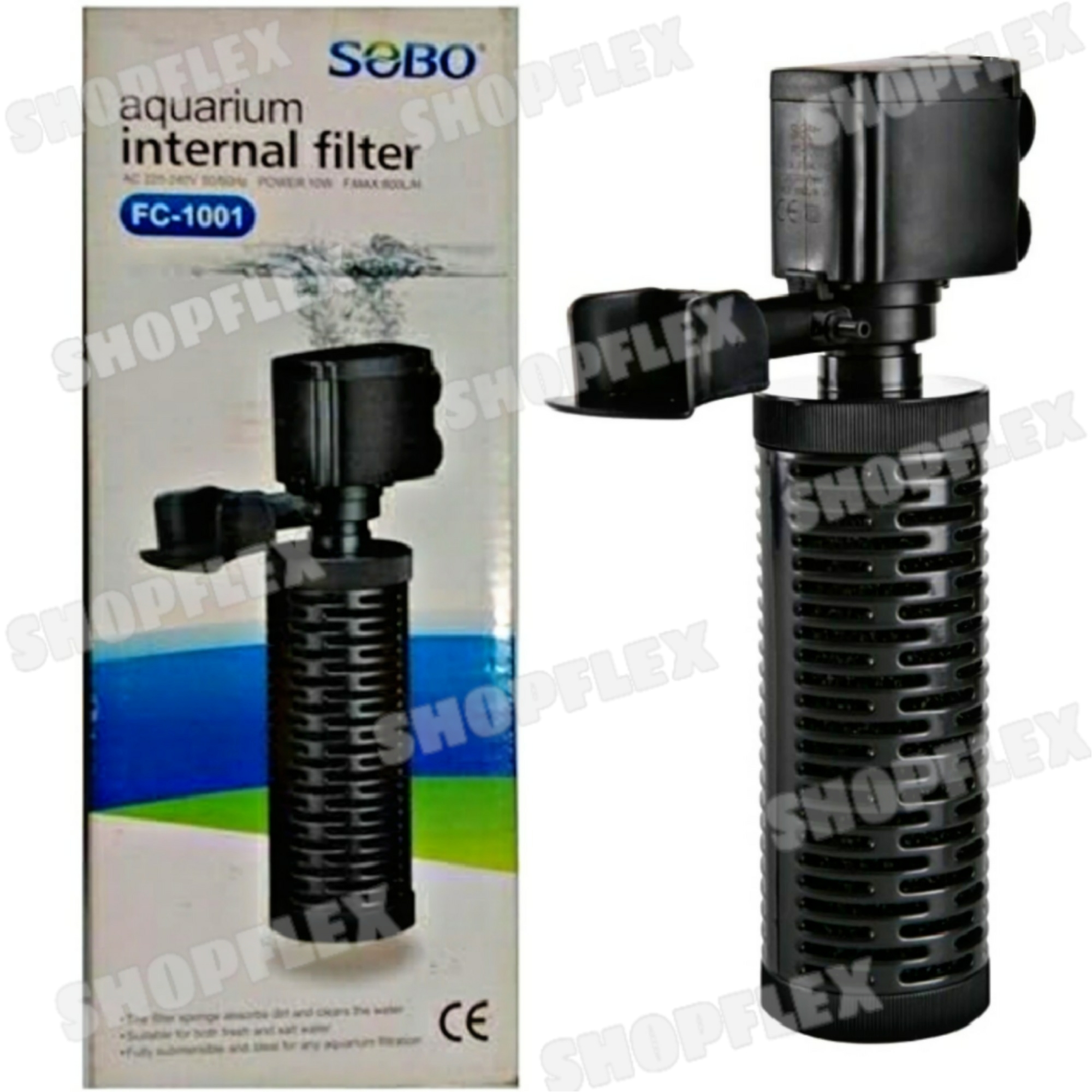 SOBO Aquarium Internal Filter FC-1001 (Power 10W, Output 800L/H) | Daraz.pk
