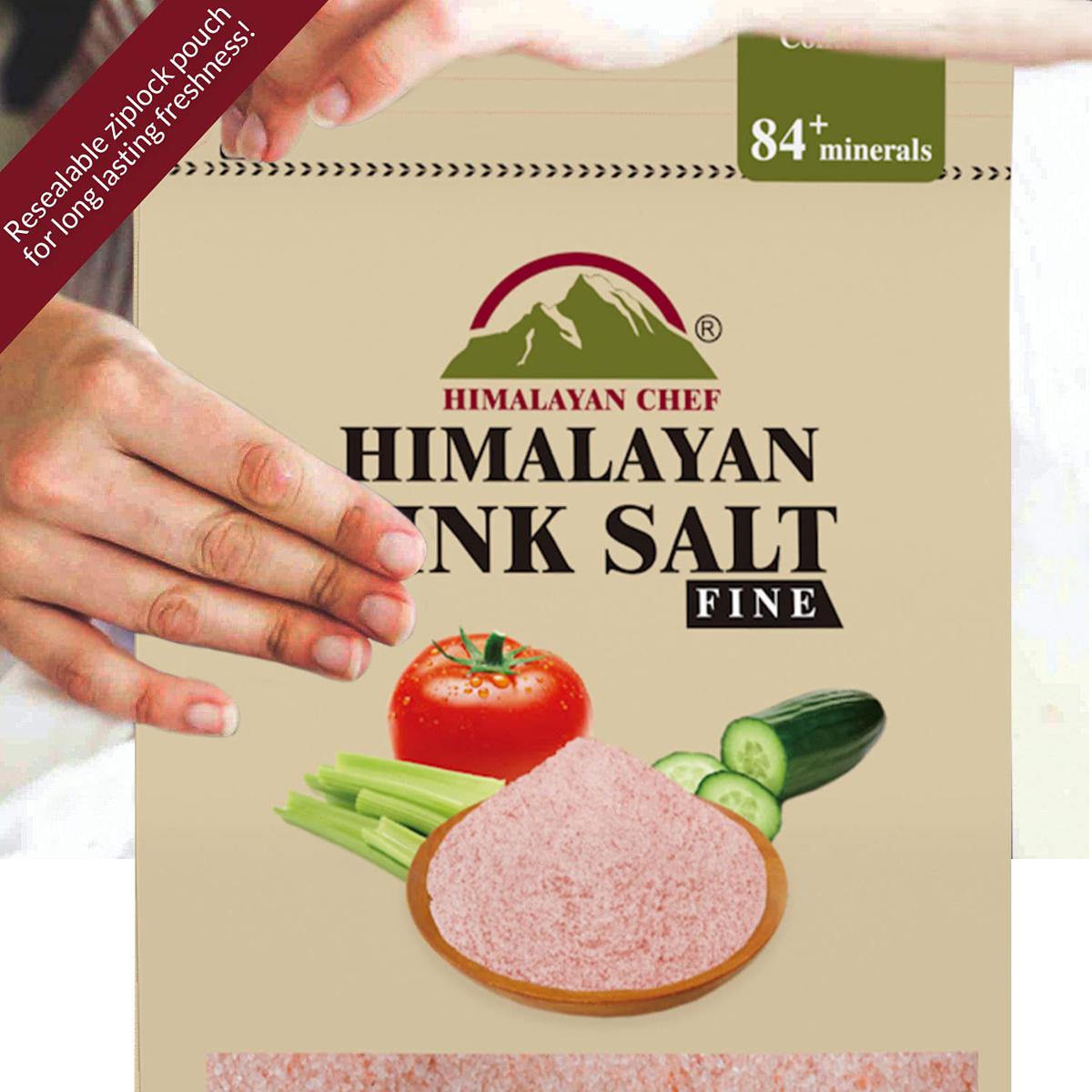 Himalayan Pink Salt Fine - 1kg No # 1 Pink Salt Selling Brand in the ...