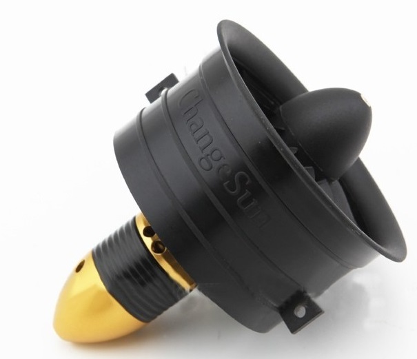 64mm 5 blade 4500kv 3s EDF duct fan with motor Electric duct fan | Daraz.pk