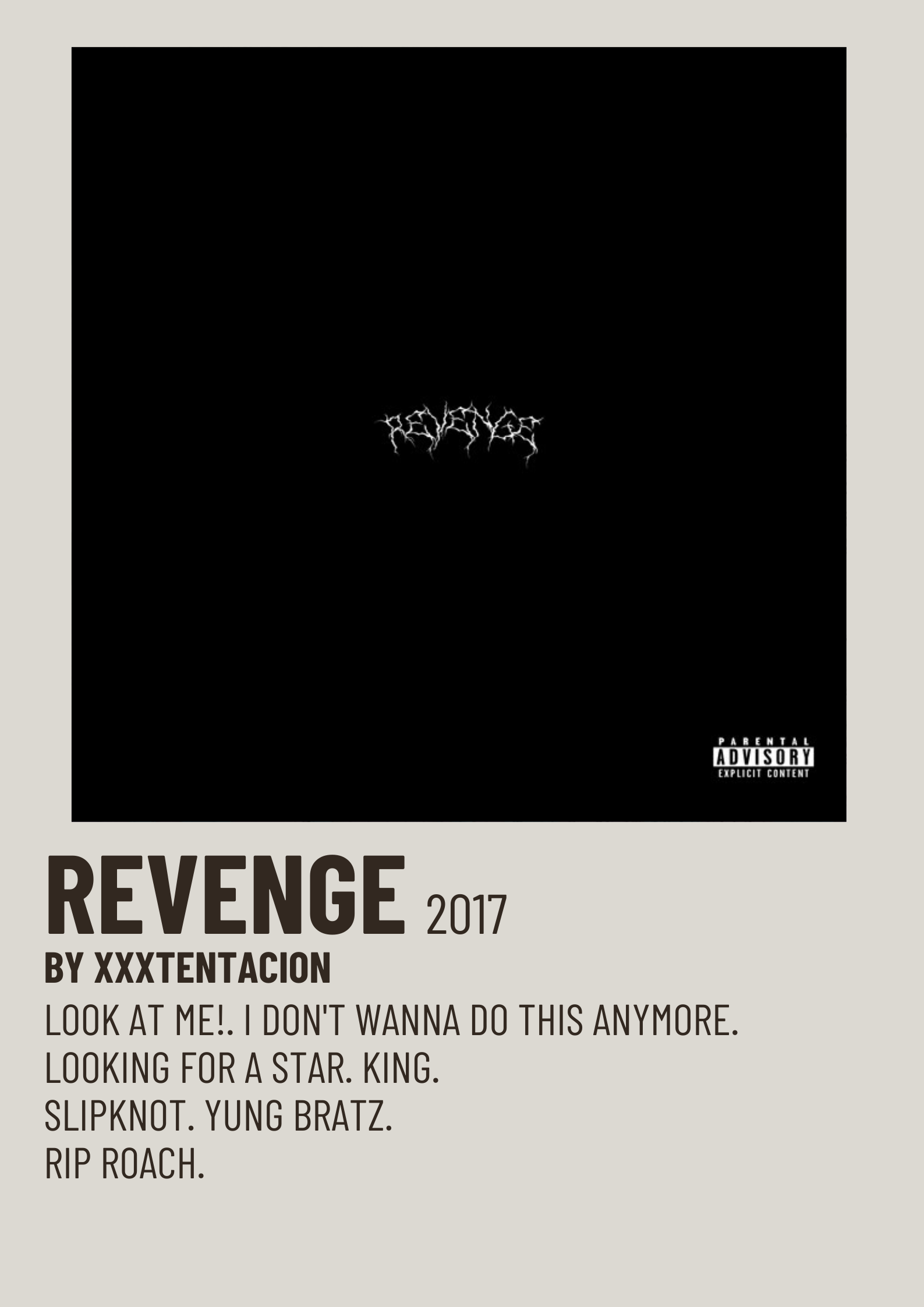 xxxtentacion Hip Hop Rap Music Pop Culture Teenage Posters Vinyl Paper ...