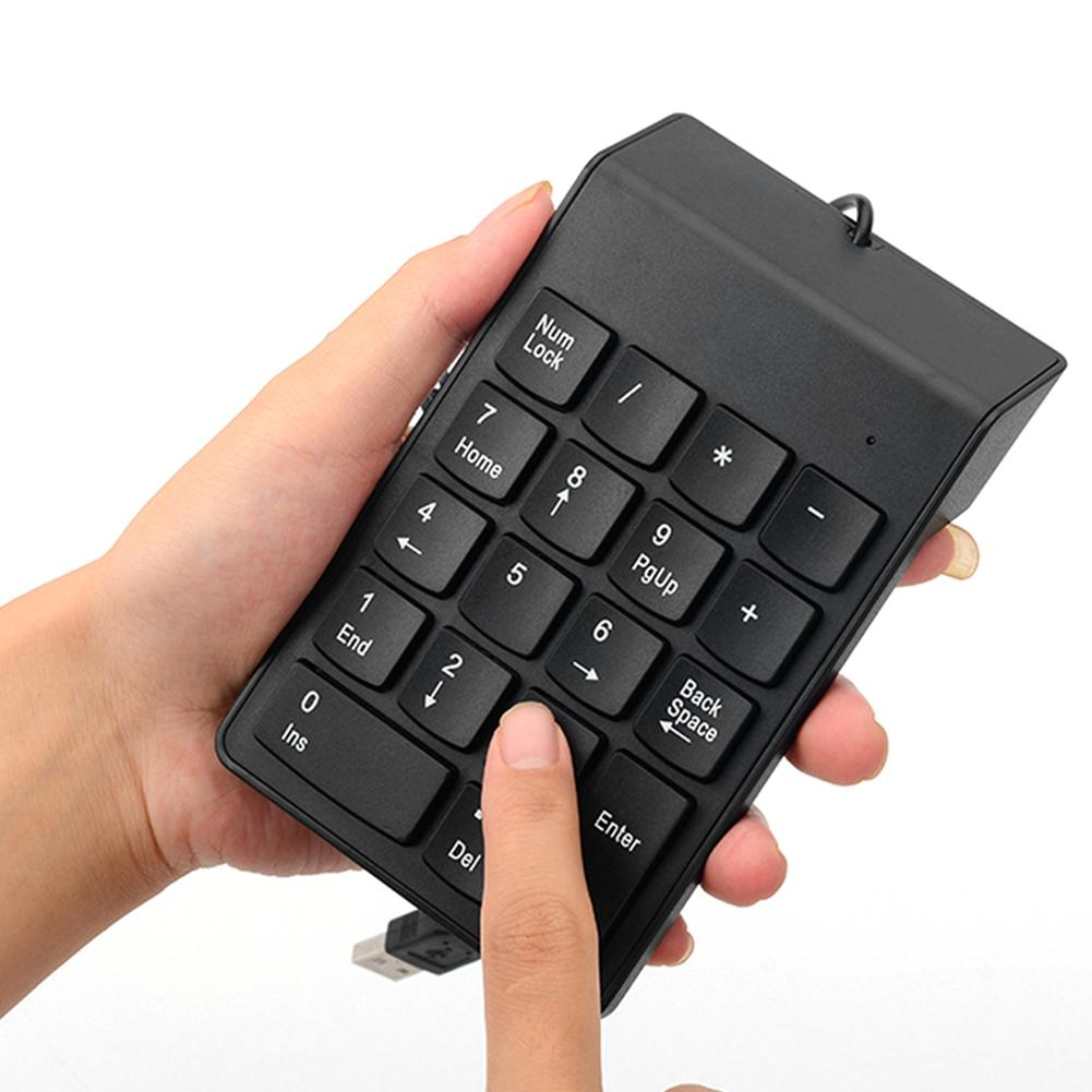 USB Mini Num Pad Numeric Number Keypad Keyboard for Laptop Notebook PC ...