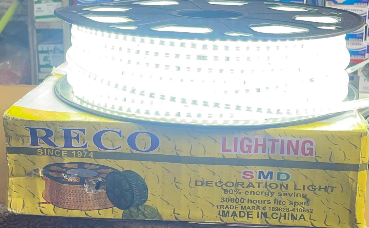 White Rope Led Strip light with Adapter 1 meter - RECO | Daraz.pk