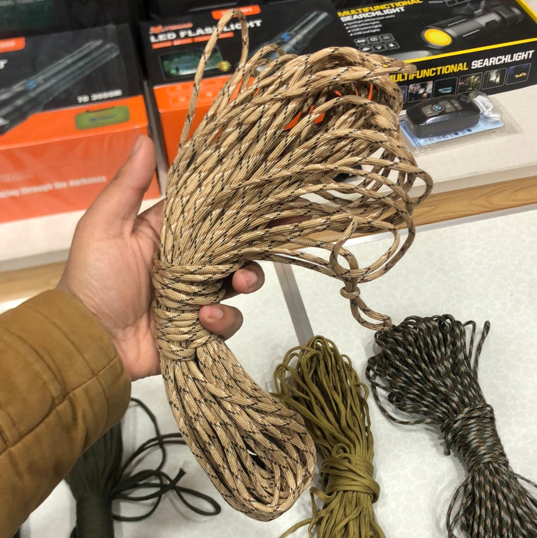 7 Cores 35 Meters 4mm Paracord Rope | Daraz.pk