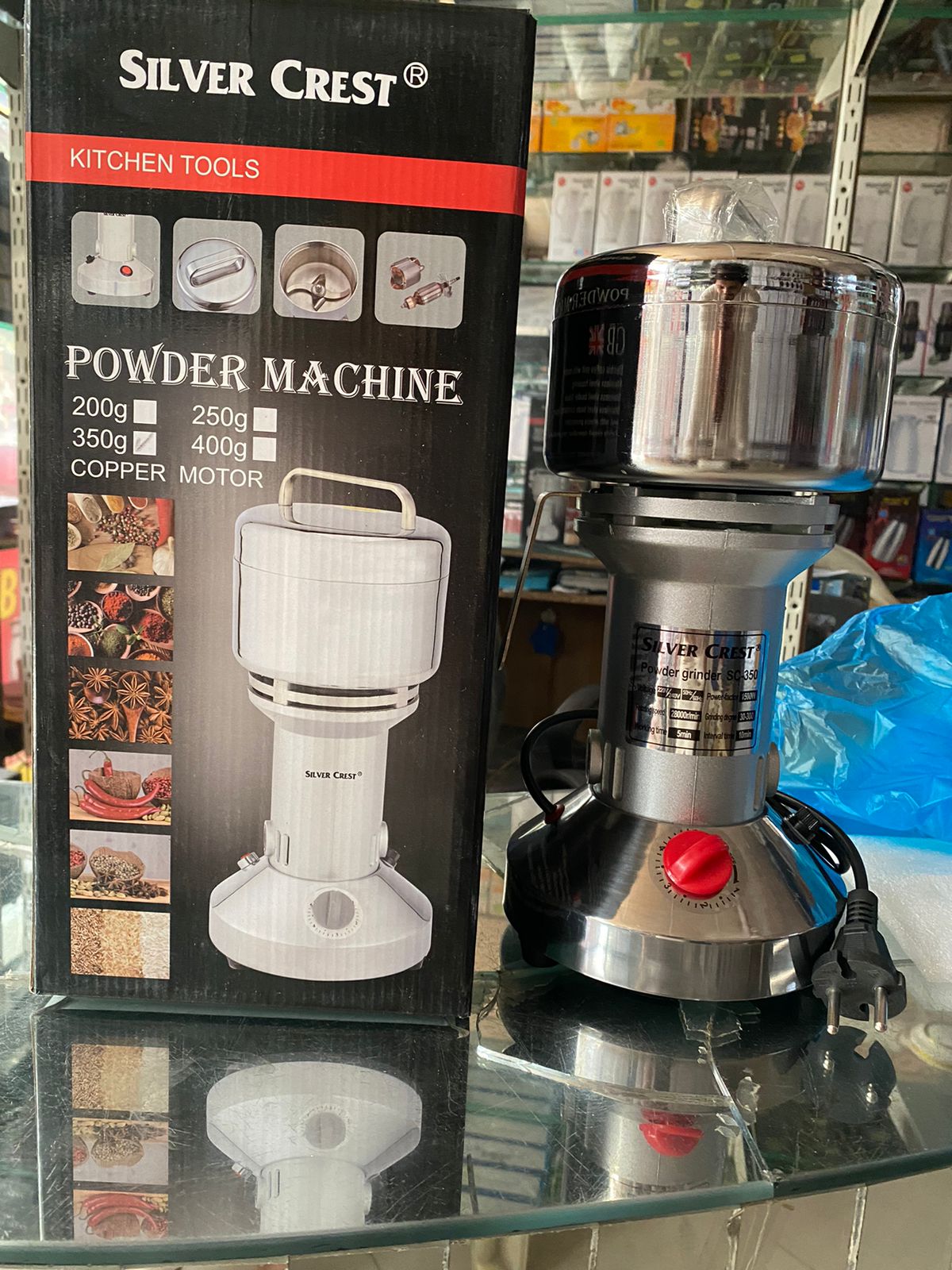 Silver Crest Heavy Grinder for Cereal, Grain, Spice Powder Grinder ...