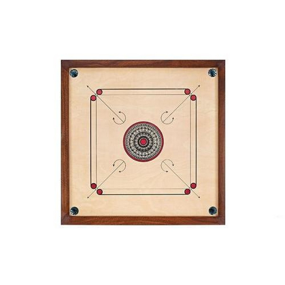 24 inch Wooden Carrom Board Game With Striker and Coins Set 24 Inches ...