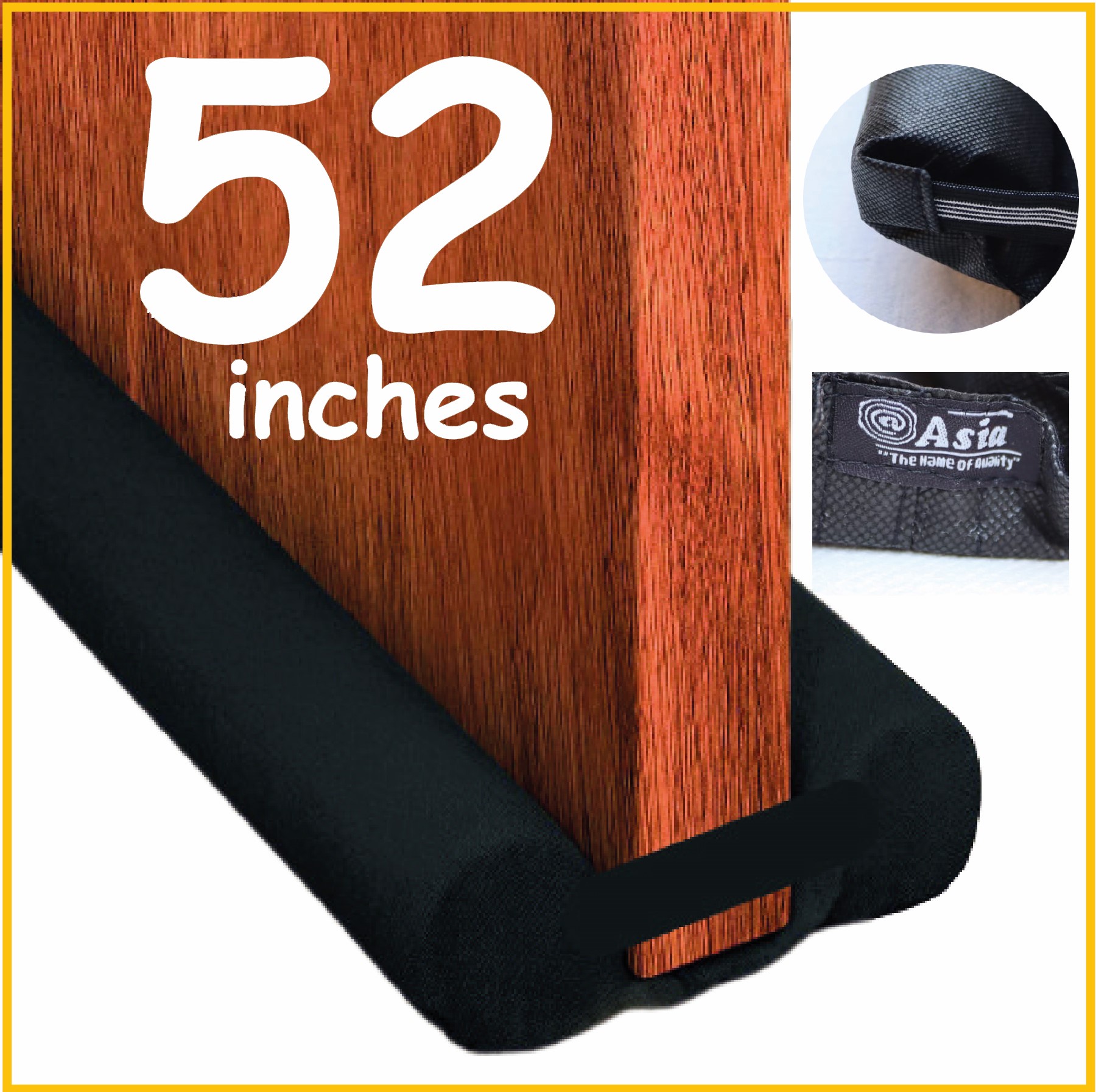 Door Dust Stopper Twin Door Draft Insect Obstruction Air Blocker Under ...