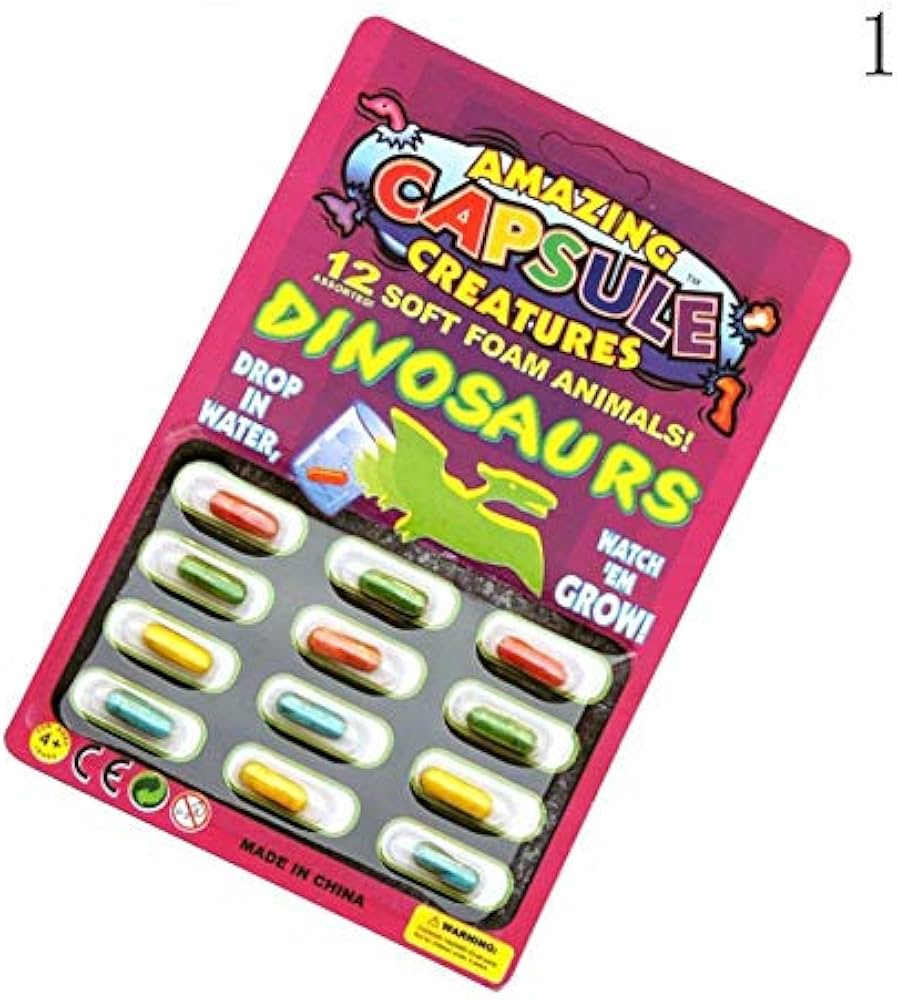 MAGIC WATER CAPSULE ANIMALS - 12PCS/Set - Warm Water Growing Animal ...