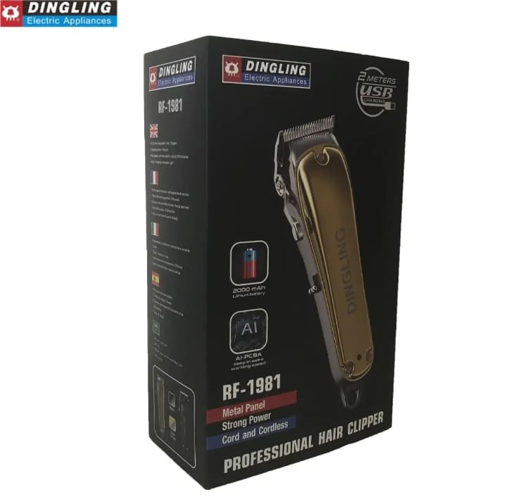 Dingling RF-1981 Professional Hair Clipper | Daraz.pk