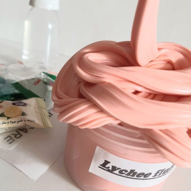 lychee slime for kids with free activator and extrass | Daraz.pk