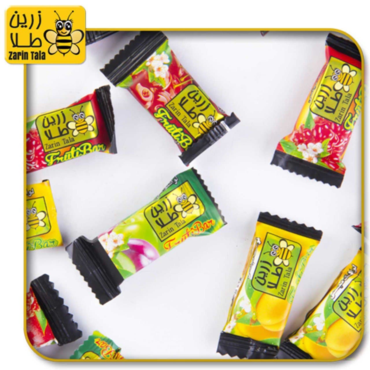 5 Pcs Fruiti Bar Zarin Tala Imli Chocolate Candy Bar - Multiflavored ...