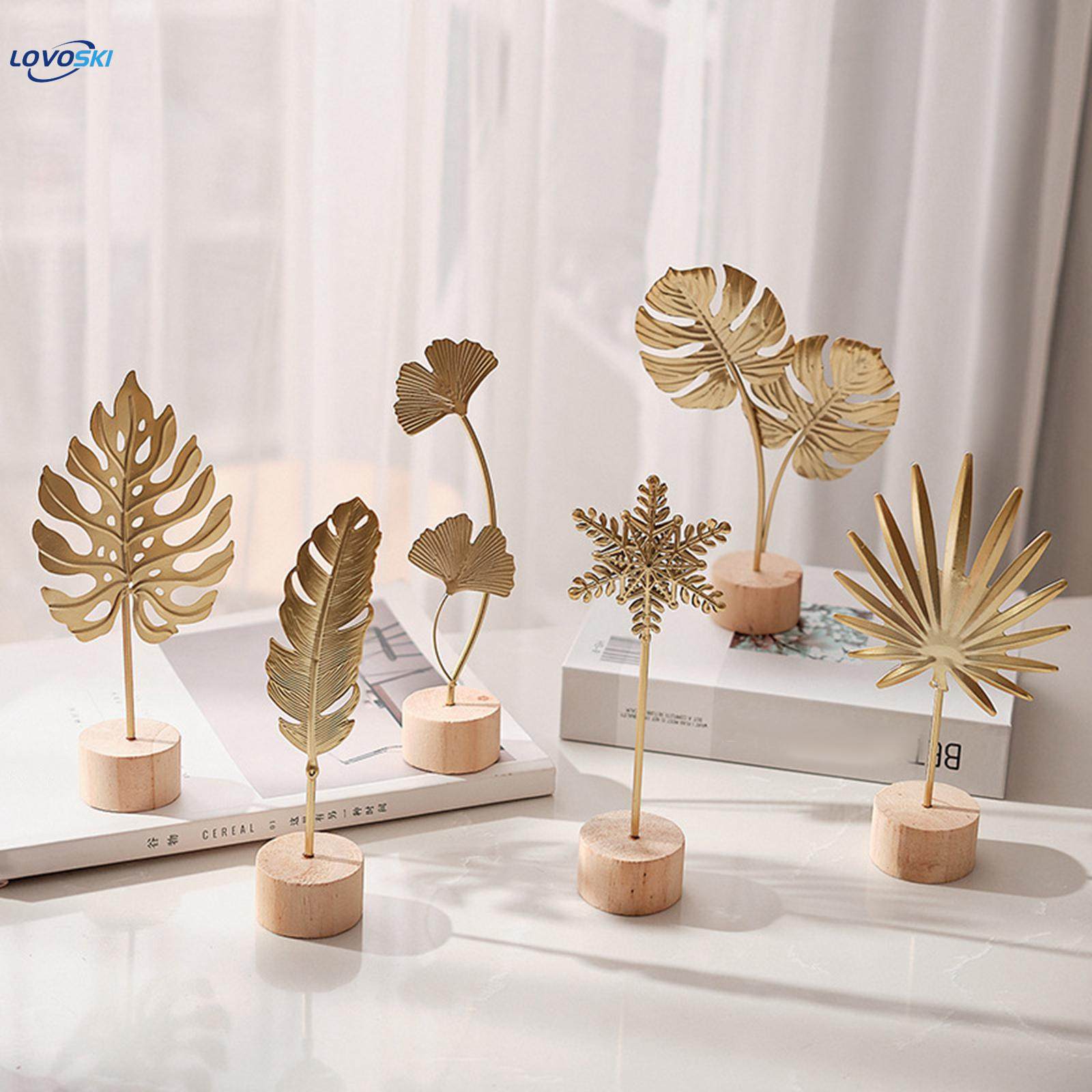 Leaf Statue Leaf Figurine Leaf Sculpture for Office Table Centerpieces ...