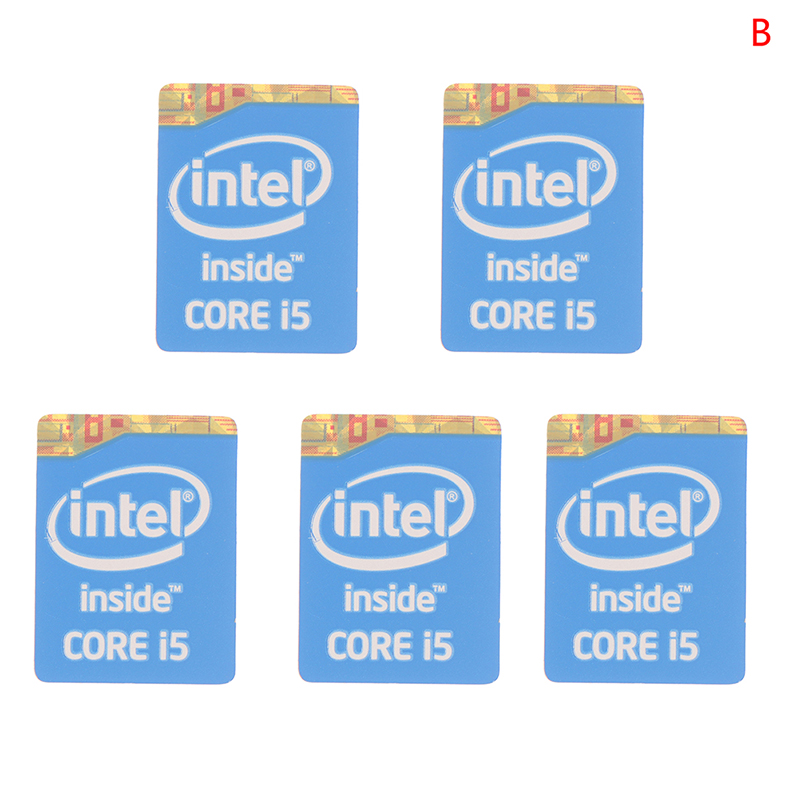 5pcs 4th Generation Intel Core I3 I5 I7 Sticker Label Notebook ...