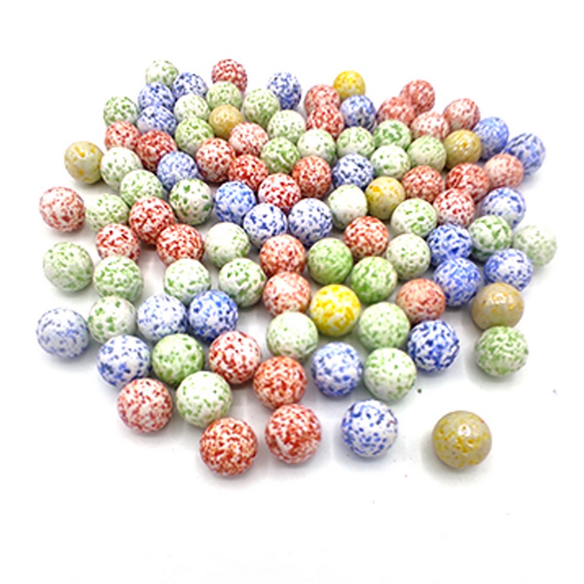 Glitter Multi Color Glass Marbles White Red Green Lines Glass ...