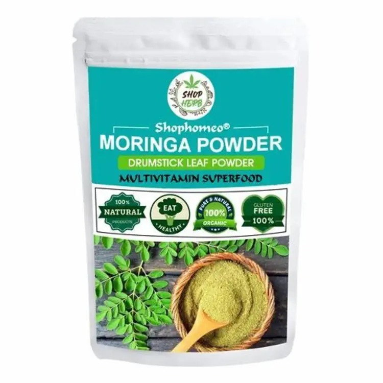Pure Moringa Leaf Powder For Weight Loss - 200g | Daraz.pk