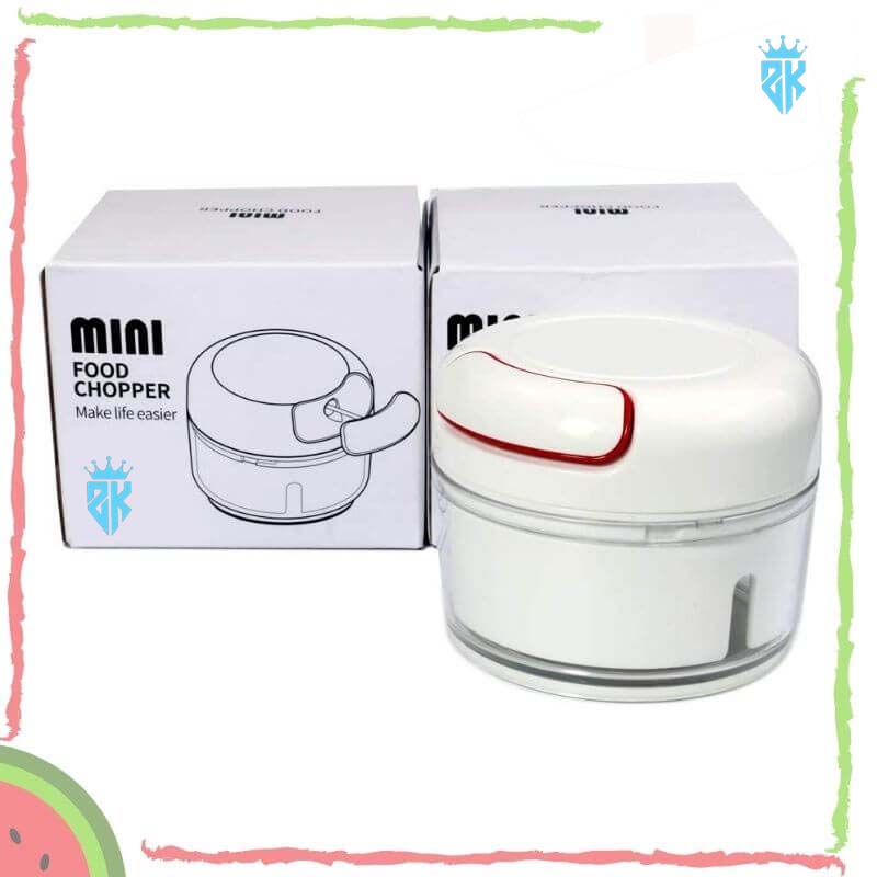 Zk Hand Pull Vegetable Food Chopper Mini Manual Garlic Chopper Portable ...