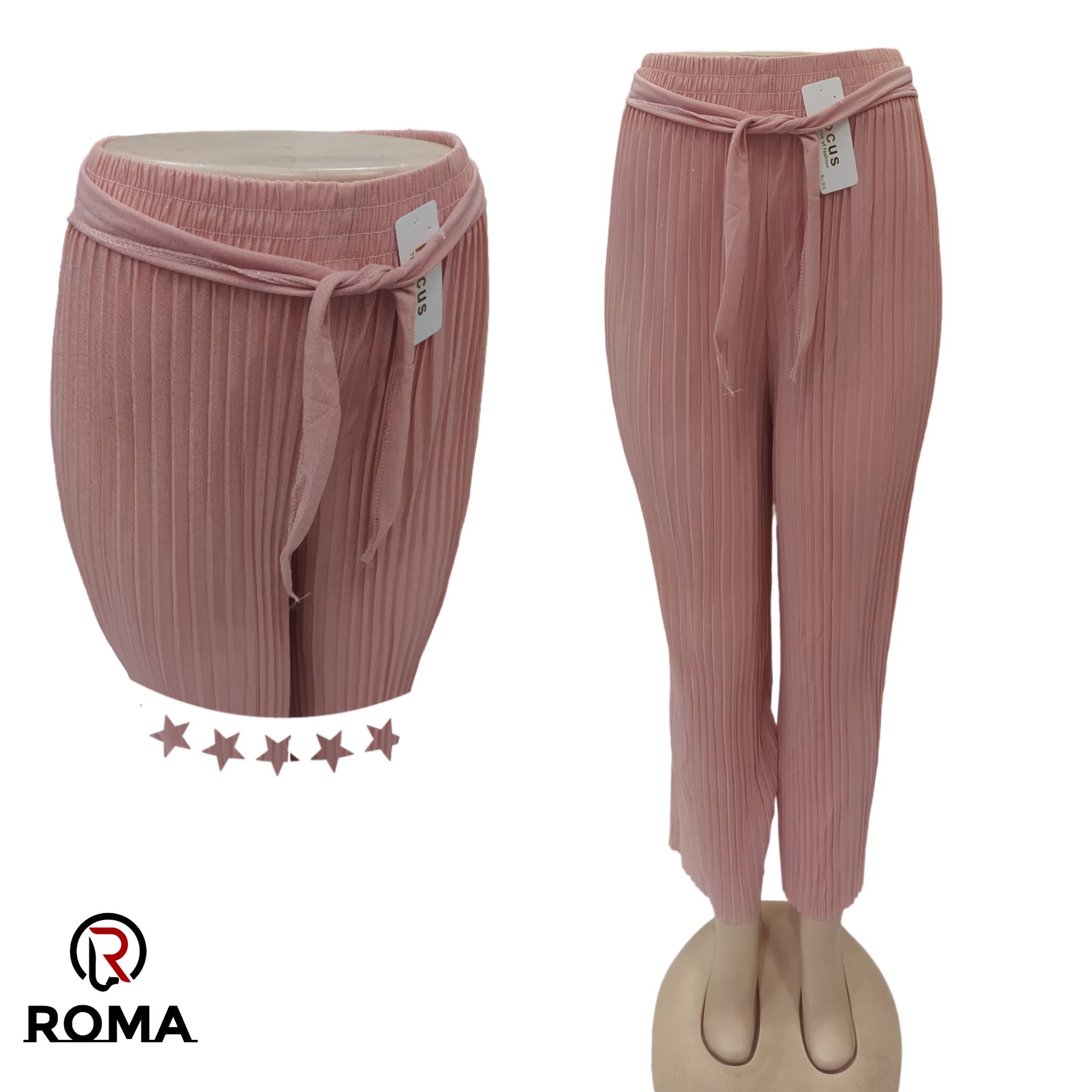 ROMA - Moonlight Crushed Flapper Trouser for Women | Daraz.pk