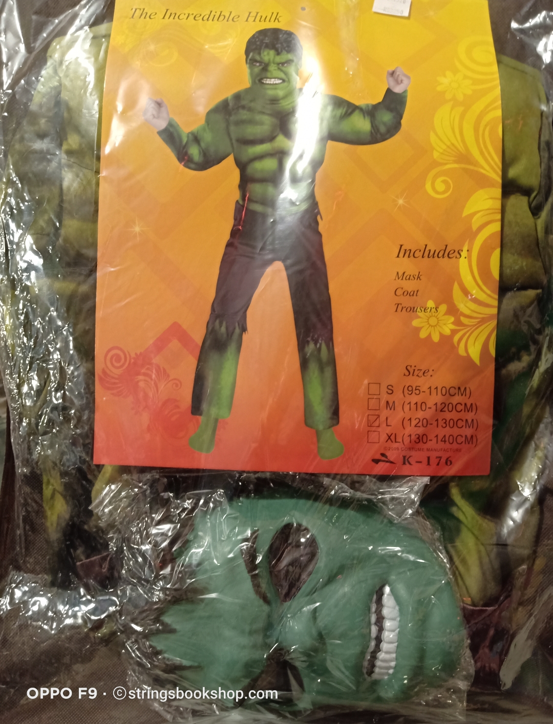 Hulk costume for kids with mask and fomic padding inside, we have all ...