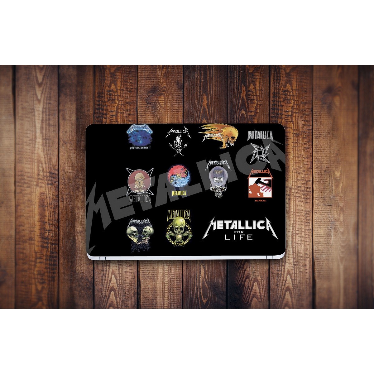 Metallica Logos of the Metallica group Laptop Skin Vinyl Sticker Decal ...