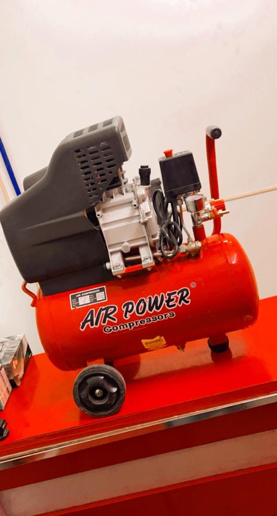 Air Compressor - 24 Litre Tank - 1.5 HP - 8 Bar - | Daraz.pk